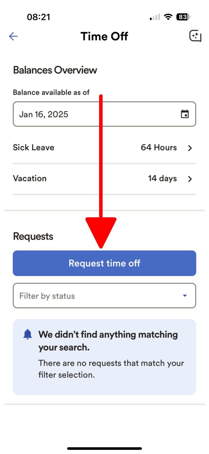 Requesting Vacation & Sick Time in ADP - The Round-Up Saloon and Dance Hall